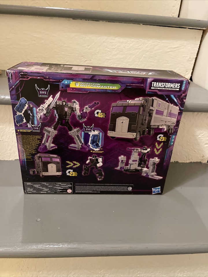 Hasbro Transformers Legacy Decepticon Motormaster 13 in Action Figure ...