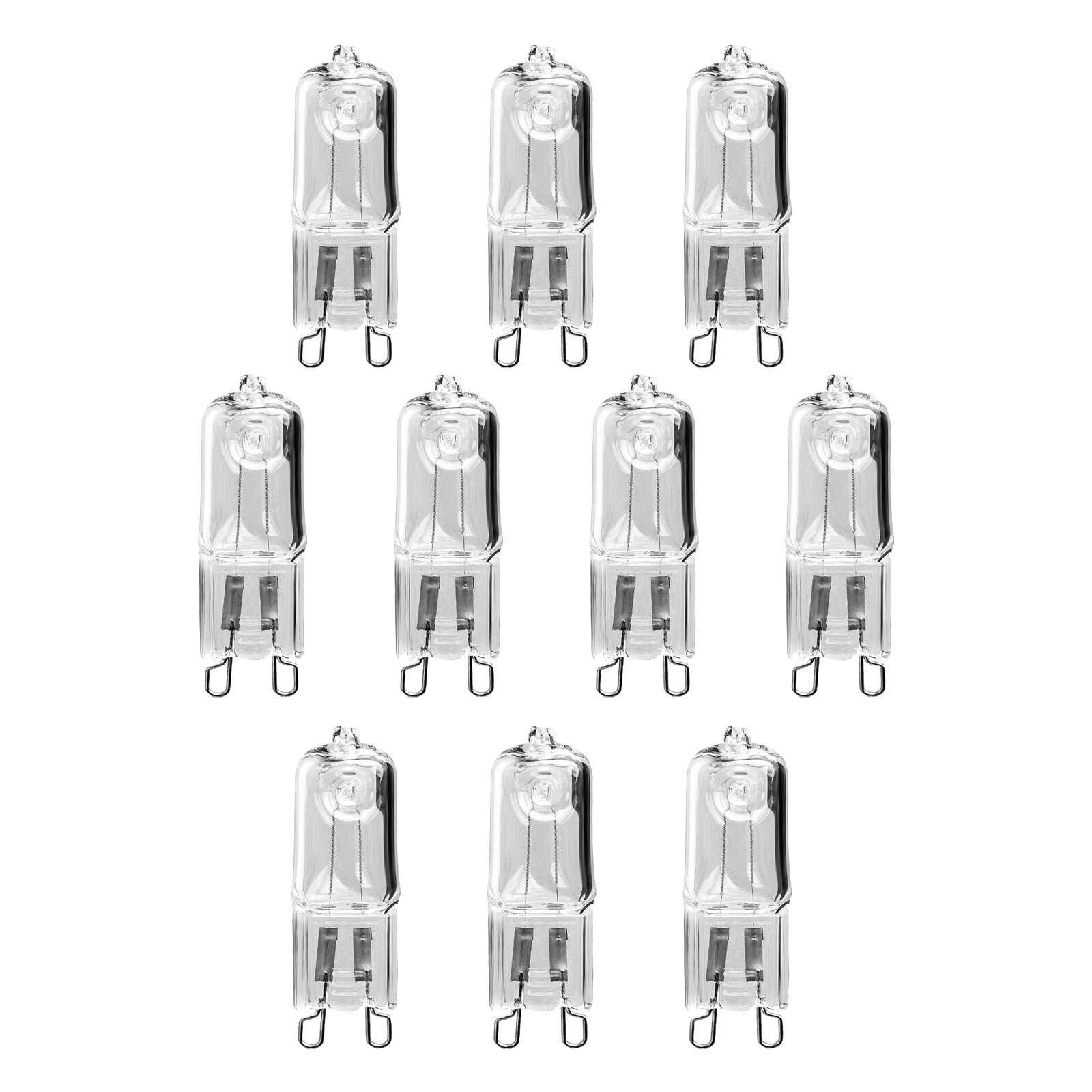 10Pcs 60W Halogen Light Bulbs, G9 Bulb, Microwave Ovens, Bathroom Light ...