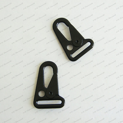 2pc 2X H&K Style HK 1 " Steel Sling Clip Snap Hook Rifle Attachment | eBay