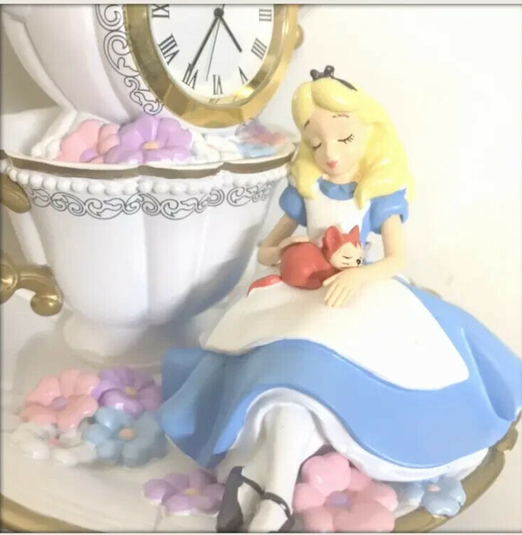 Alice In Wonderland Rabbit Clock Disney