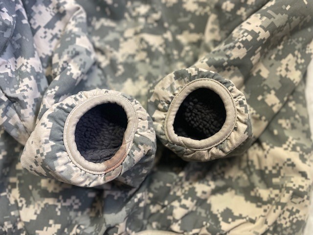 Vintage Patagonia MARS Reversible Camo & Blue Fleece Jacket Military X ...