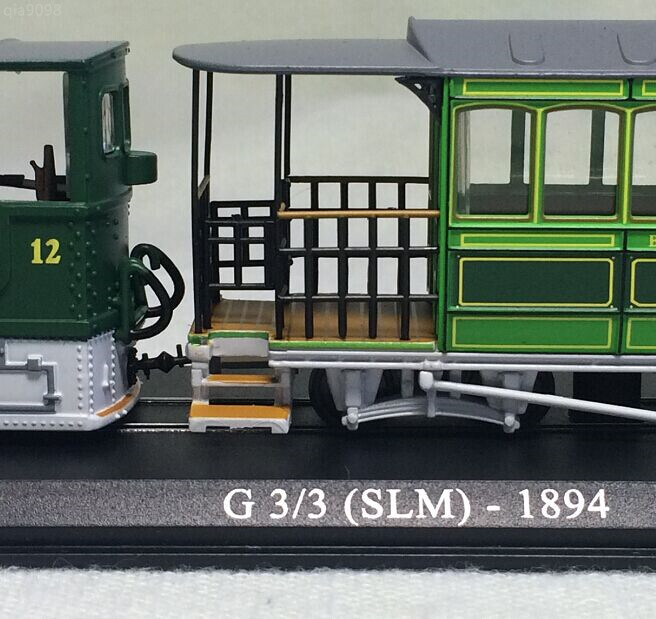1/87 HO Scale Swiss Railway Steam Locomotive 1894 G 3/3 SLM Train ...