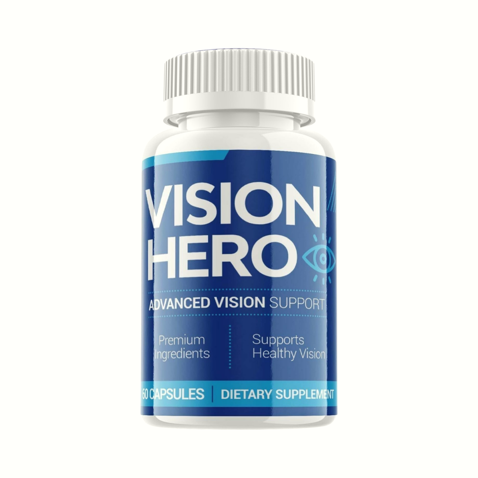 Vision Hero Pills- Vision Hero For Eye and Vision Health - 60 Capsules ...
