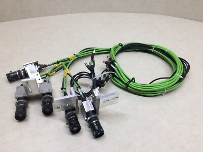 Lot of 5 ISYS Vision UI-5240CP-M-GL Camera Cables Mount Tamron 1:2.8 ...