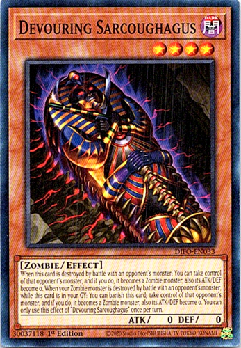DIFO EN033 1ST ED 3X Devouring Sarcoughagus common cards | eBay