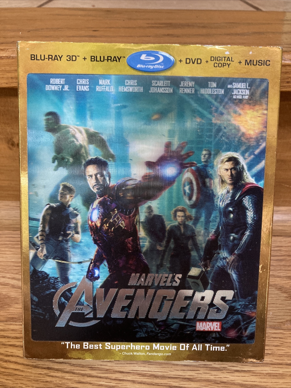 Marvel's The Avengers (Four-Disc Combo: Blu-ray 3D/Blu-ray/DVD VG | eBay