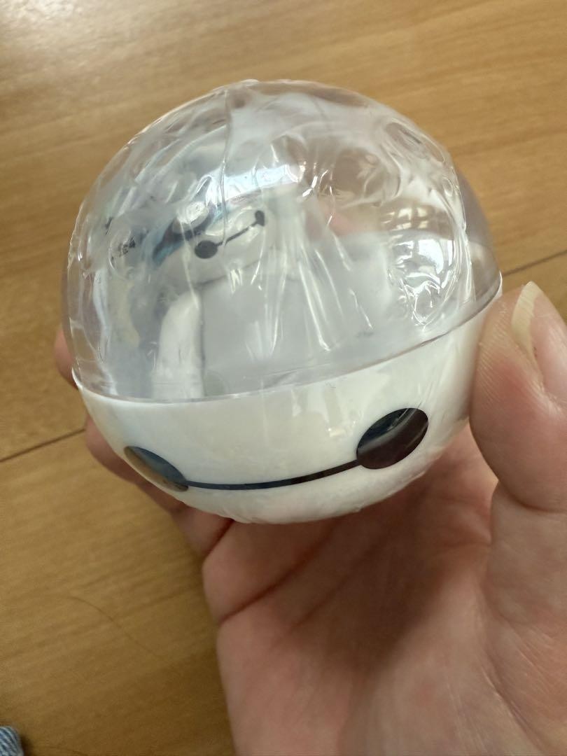 Baymax Disney Sea Gacha Capsule Toy, Swimming Character, Used | eBay UK