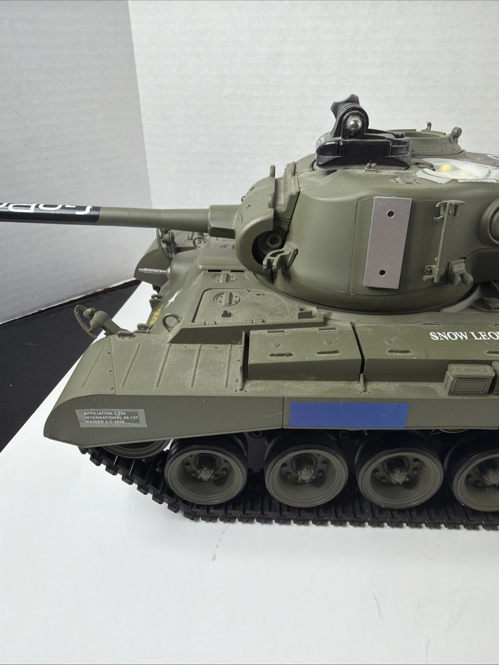 Heng Long Snow Leopard Tank 1/16 Scale Radio Control Battle Smoking ...