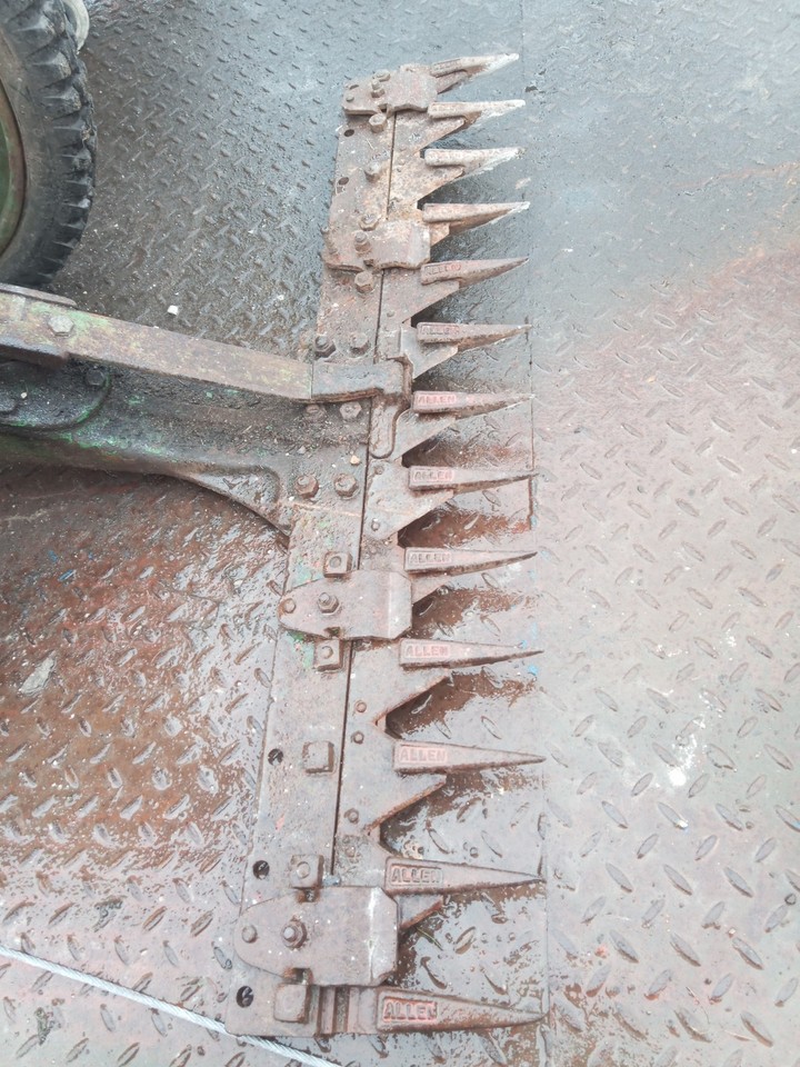Oxford Allen Scythe Mower Vintage Finger Bar Villiers Engine | eBay UK