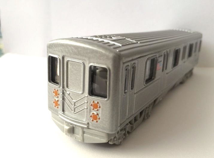 NEW New York City MTA Metro subway rail train diecast model pullback ...