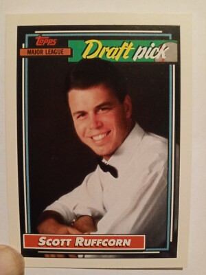 1992 Topps Scott Ruffcorn #36 Draft pick card mint condition | eBay