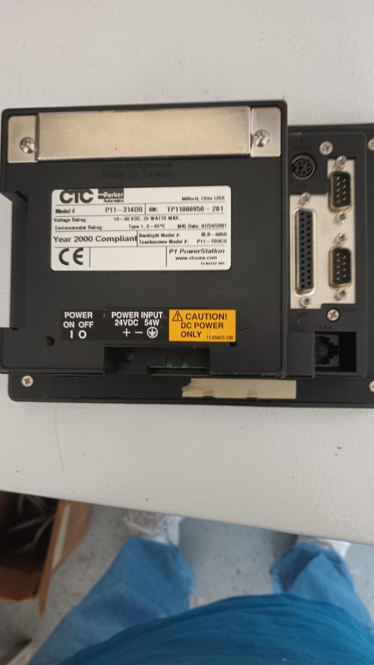 Parker CTC P11-314DR Operator Interface Panel | eBay