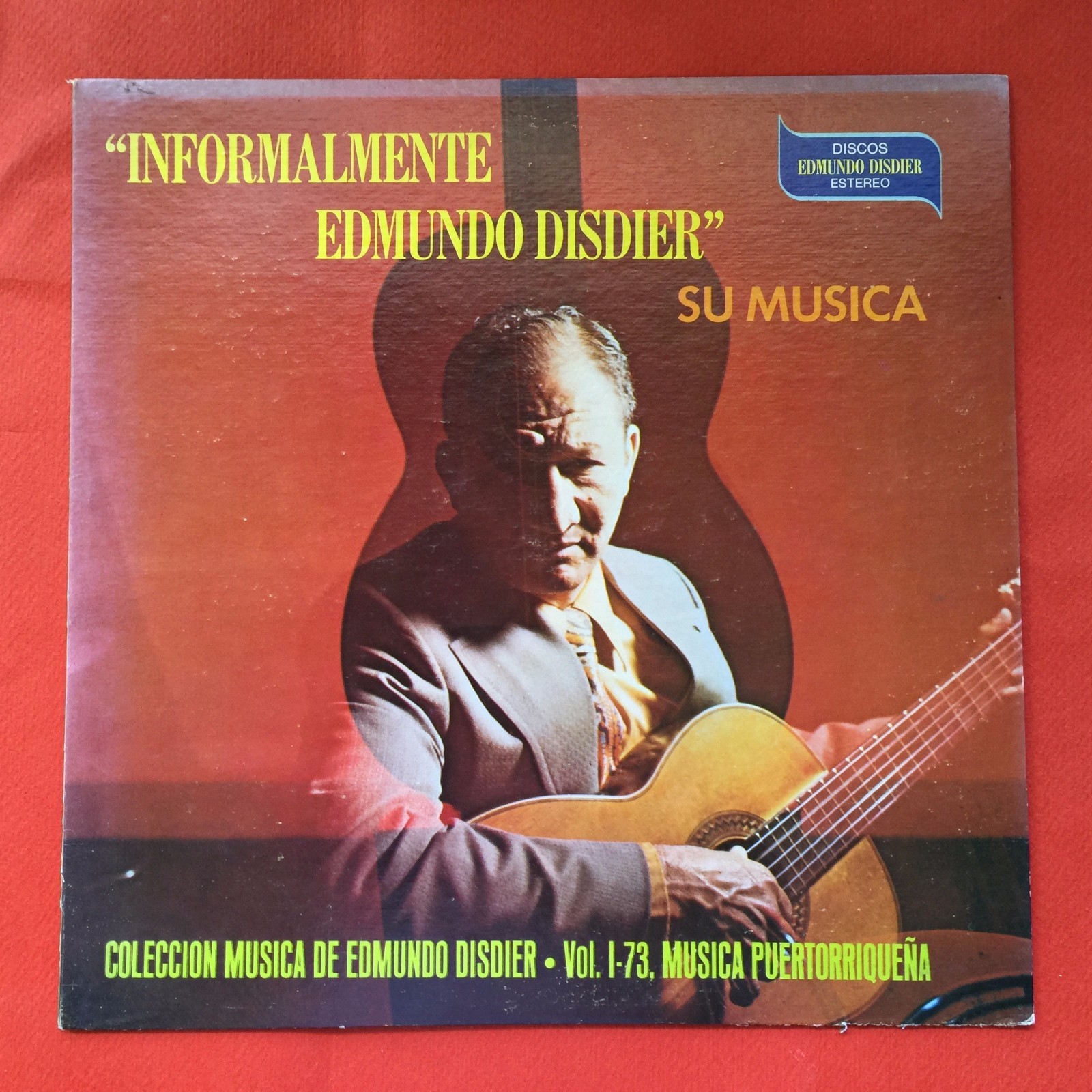 Edmando Disdier Informalmente Su Musica V1-73 DIDDIER 1975 Puerto Rico ...