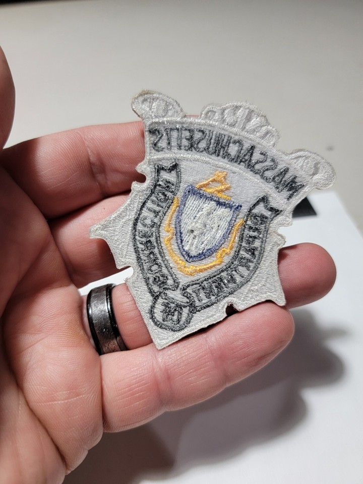 Bin1 B19 Police patch Massachusetts Department Of Corrections Hat Size ...