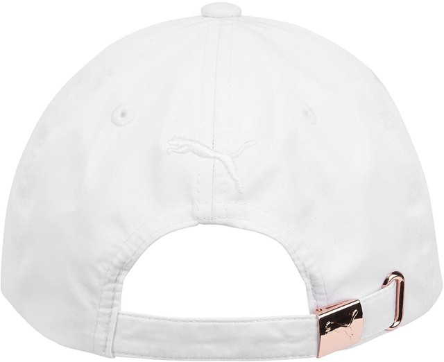PUMA Womens Fit Moisture Wicking Performance Hat White/rose Gold RN ...
