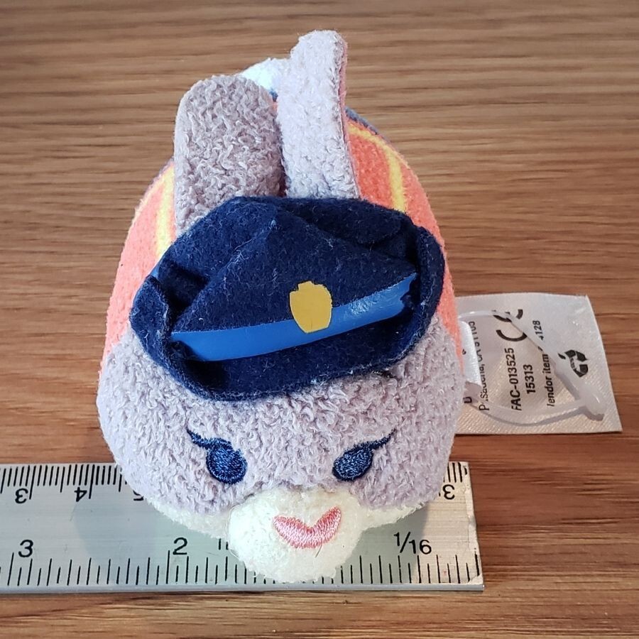 Disney Tsum Tsum Zootopia Judy Hopps Meter Maid 3" Plush Stuffed Animal ...