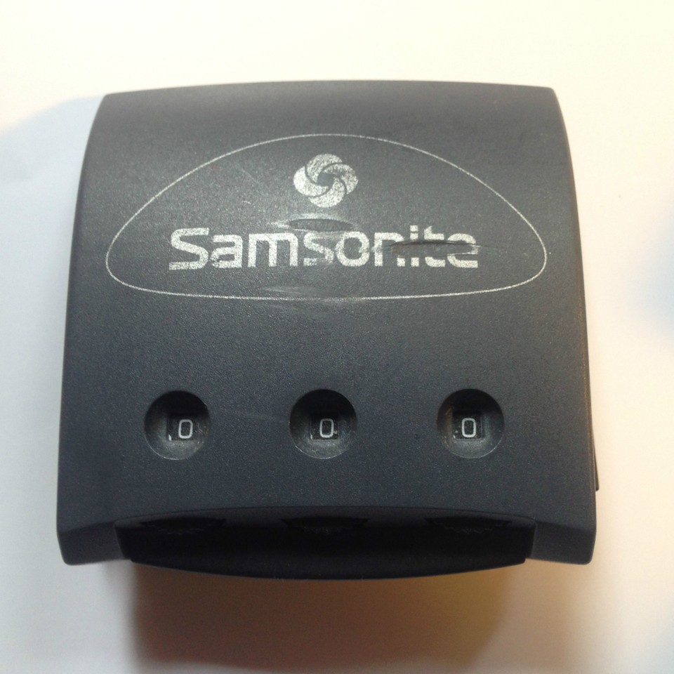 SAMSONITE replacement COMBINATION lock OYSTER epsilon SUITCASE spare ...