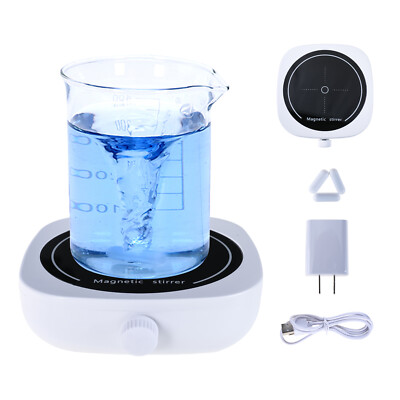Magnetic Stirrer Lab Stir Mixer Portable Stirrer Plate 2L 200-2000 RPM ...