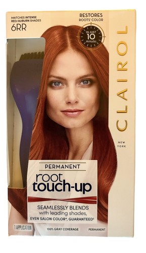Clairol Nice'N Easy Root Touch-Up Permanent Color 6RR Matches Intense ...