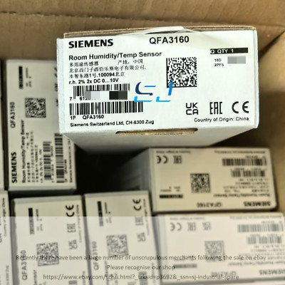 Brand new Siemens QFA3160 Temperature and Humidity Sensor QFA3160 | eBay