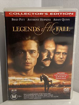 Legends Of The Fall (DVD, 1994) Brad Pitt, Anthony Hopkins | eBay