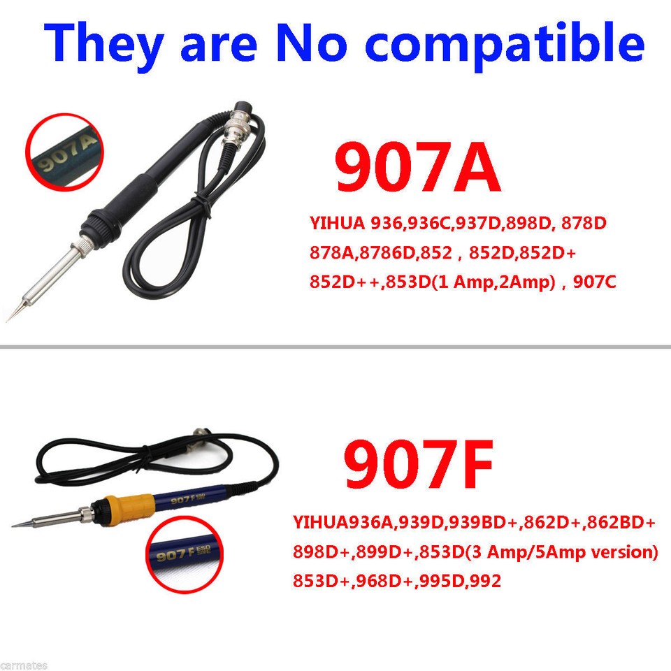 907A 907F 907D 937D 853D 907H 907L 907O 907M for Yihua Soldering Rework ...
