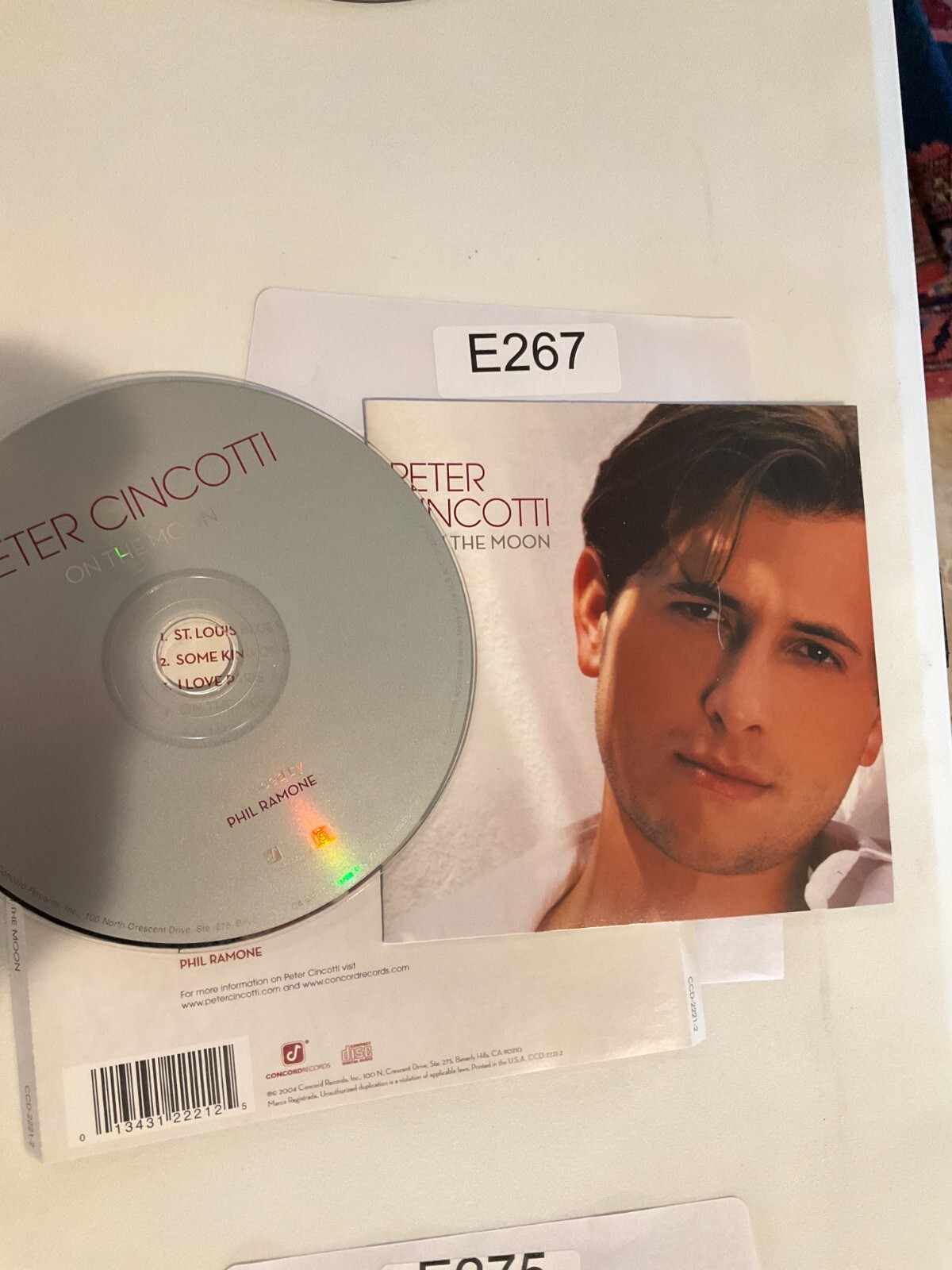 On the Moon by Peter Cincotti (CD, Sep-2004,No Case No Tracking #E267 | eBay