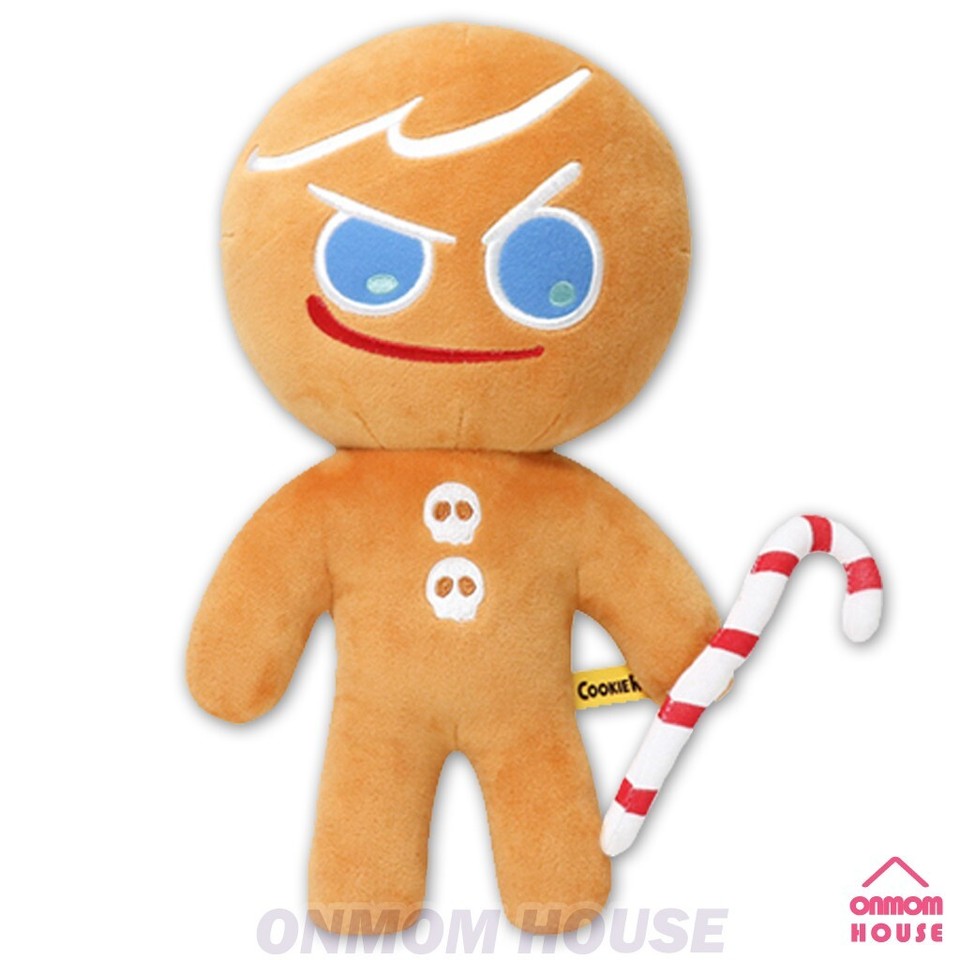 Cookie Run Kingdom GINGERBRAVE Soft Official Plush Dolls 11" | eBay