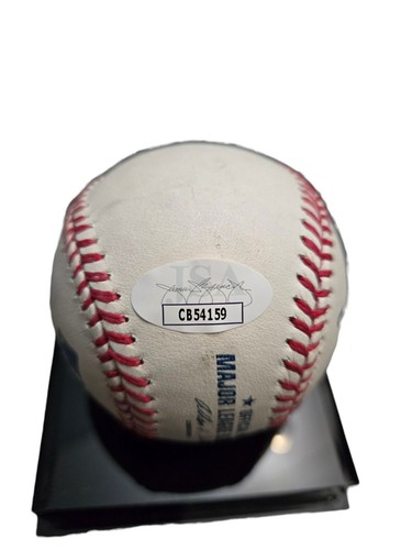 JEB BUSH AUTOGRAPHED OFFICIAL MAJOR LEAGUE BASEBALL (OMLB) JSA ...