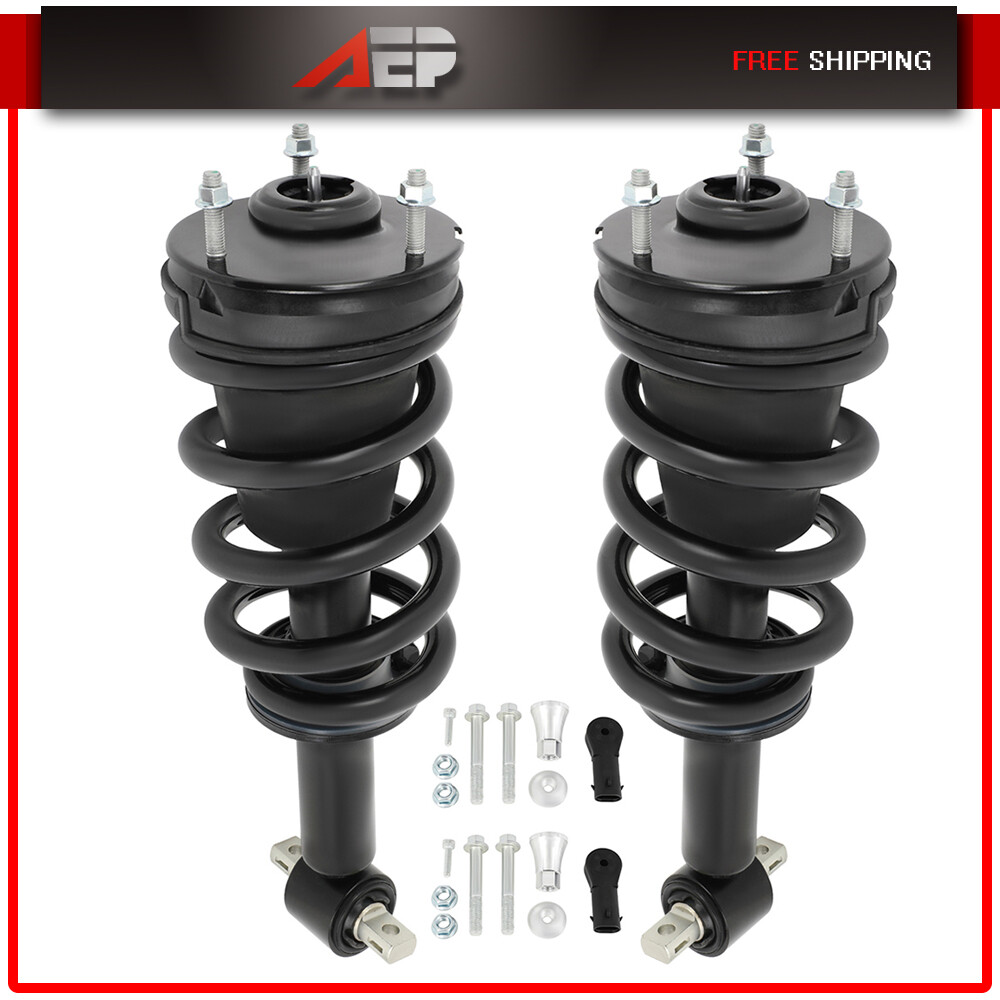Pair Front Shock Strut Assys MagneRide For Cadillac Escalade Tahoe GMC ...