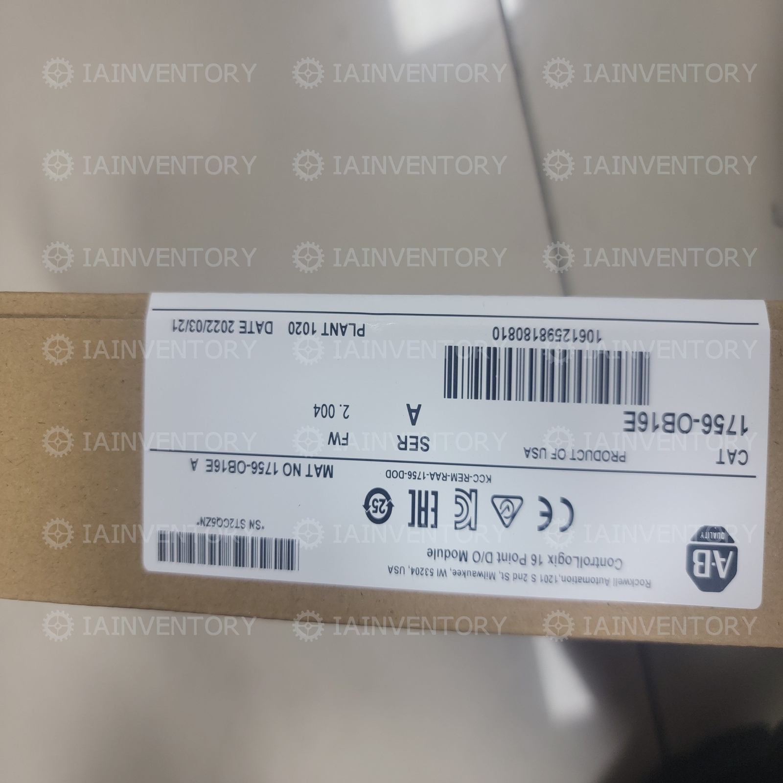 1PC New Allen Bradley 1756-OB16E 16 Point Output Module 612598180813 | eBay