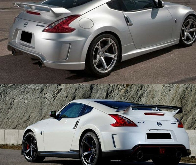 For 09-16 Nissan 370Z N Style Trunk Boot Spoiler ABS Plastic Black UK ...