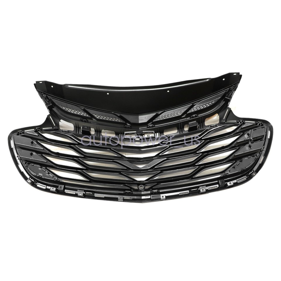 New Front Upper Chrome Grille Assembly Fit For 2019 Chevrolet Cruze ...