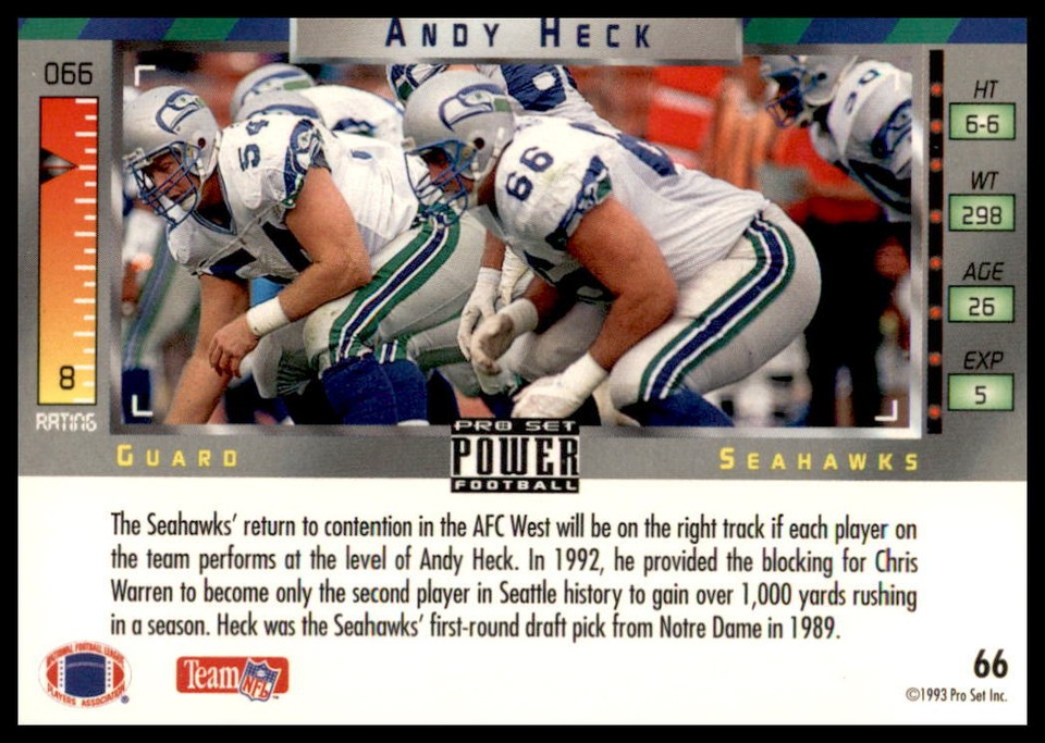 1993 Pro Set Power #65 Ron Hallstrom | eBay