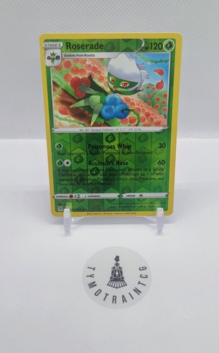 Pokémon - Roserade - Sword & Shield - Lost Origin 015/196 Reverse Holo ...