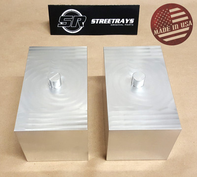 StreetRays 99-04 F-250 F-350 SD & Excursion 3" Rear Lift Blocks Kit 2WD ...