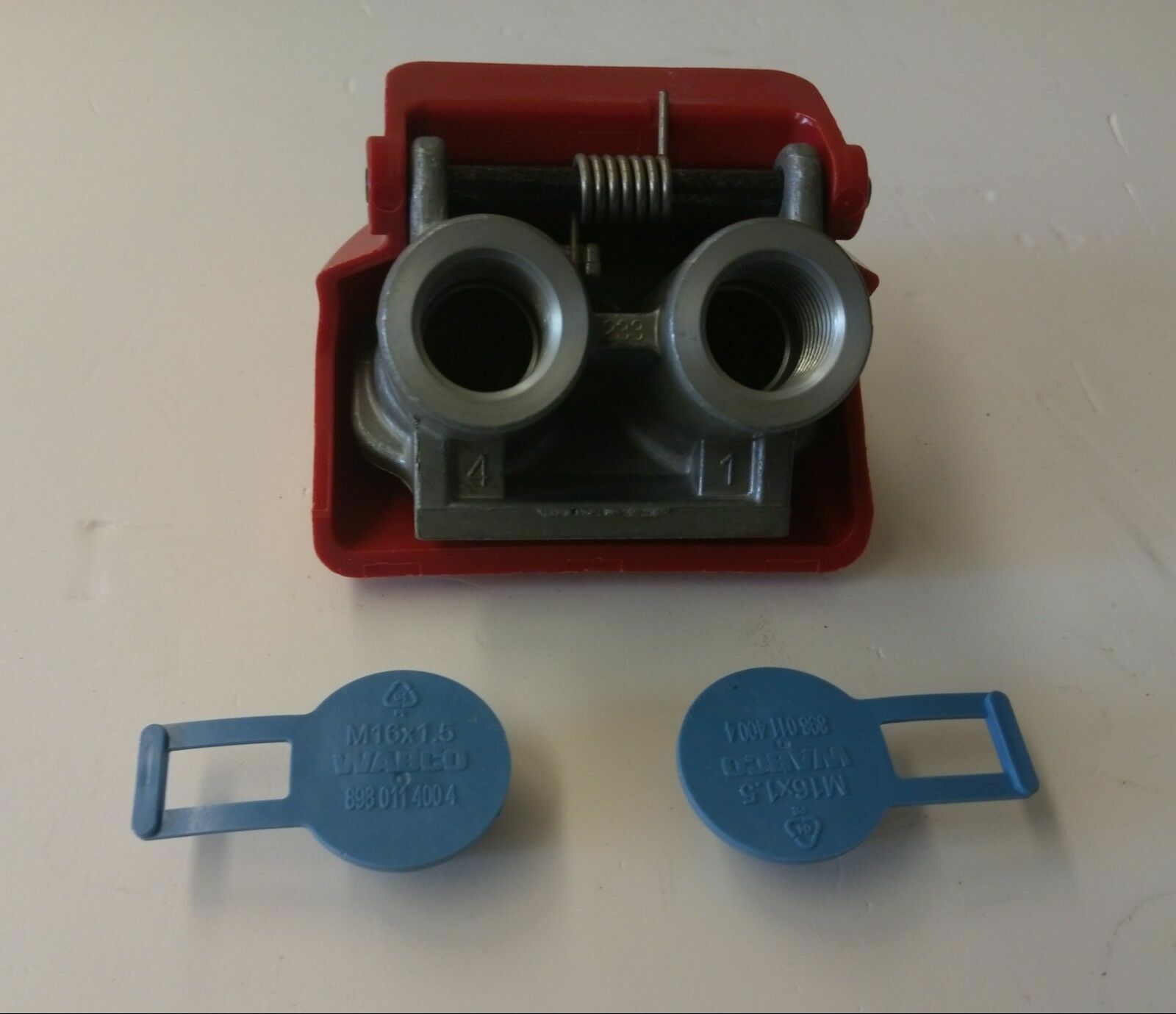 Duo-Matic Schnellkupplung Kupplung SCANIA MAN LKW Universal WABCO ...