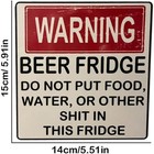Funny Beer Fridge Vintage Sticker Sign, Hilarious Fridge Stickers ...