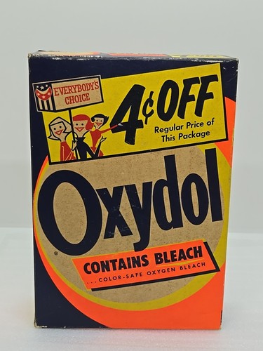 Vintage 1950's Oxydol Laundry Detergent Sealed 1lb 4oz | eBay