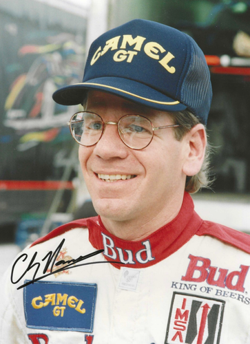 Autographed Chip Hanower IMSA Racing Photograph | eBay