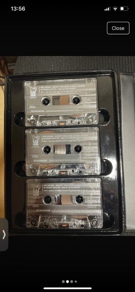 Thank You, Welcome Careful Drivers Red Dwarf Cassette Tapes | eBay UK