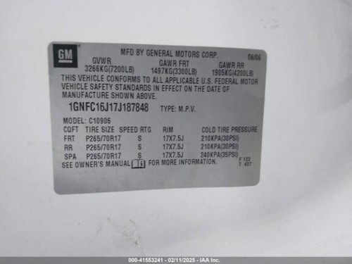 Anti-Lock Brake Part Assembly 4 Wheel ABS Fits 07 AVALANCHE 1500 ...