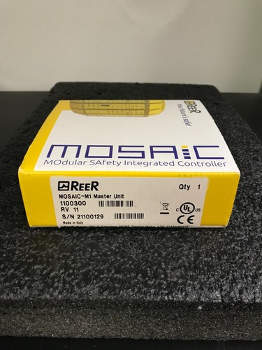 REER 1100300 M1 Master Unit MOSAIC Modular Safety Integrated Controller | eBay