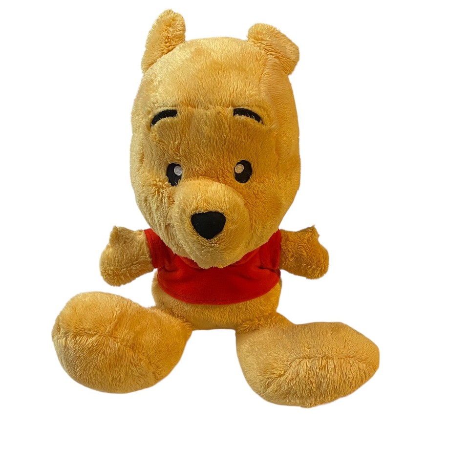 Disney Winnie the Pooh 12" Tall Big Feet Plush Stuffed Animal Toy | eBay