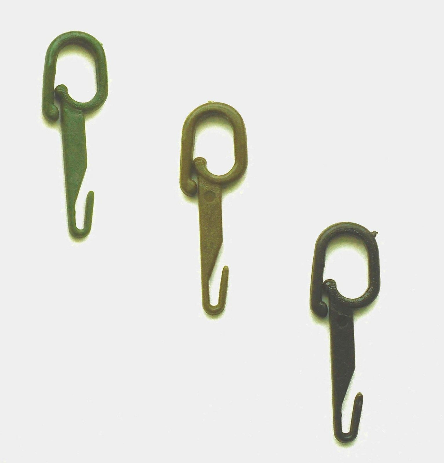 Back Lead Clips Green, Brown and Black Carp Fishing Lead Weight ...