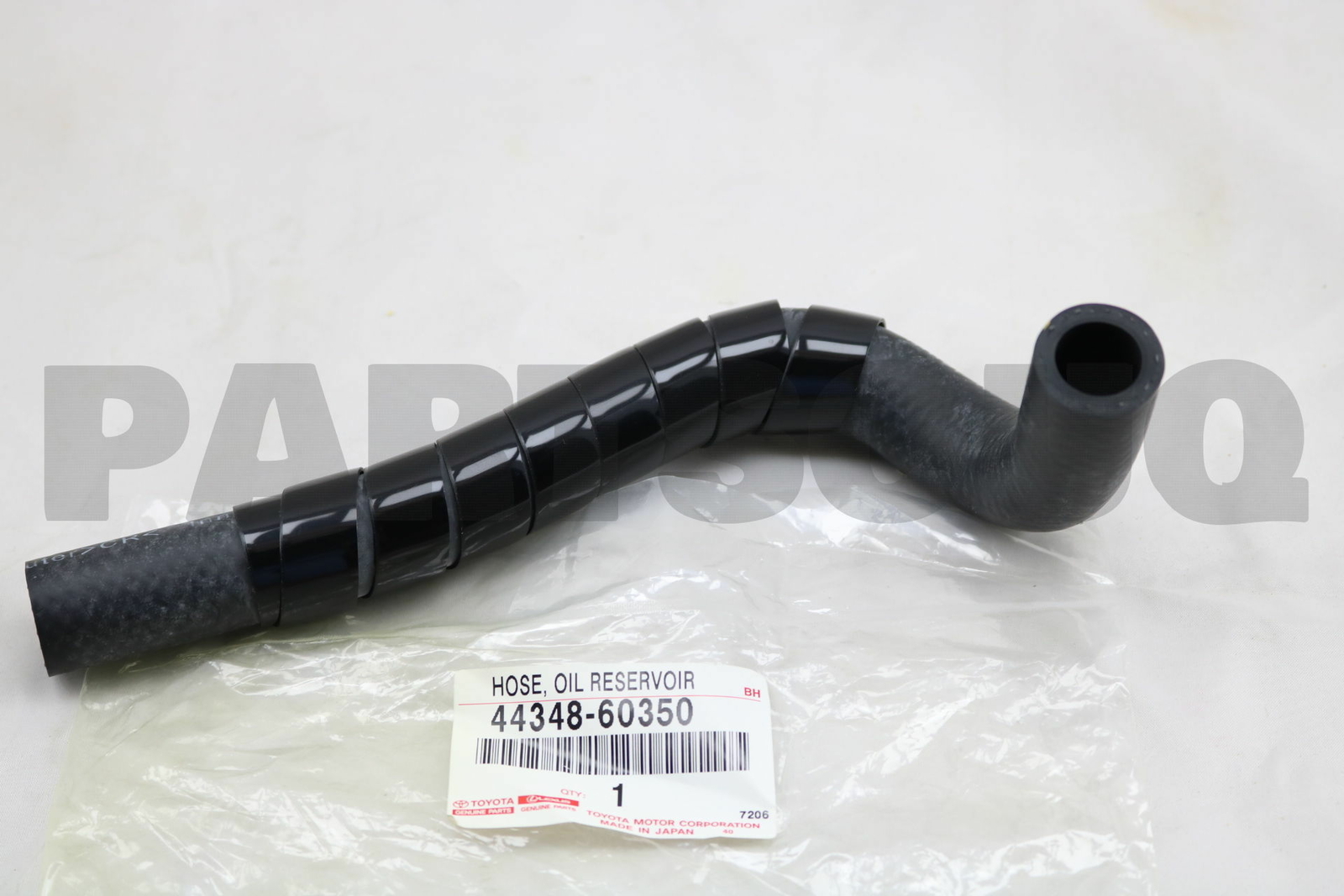 4434860350 Genuine Toyota HOSE, OIL RESERVOIR TO PUMP, NO.1 44348-60350 ...