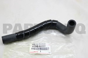 4434860350 Genuine Toyota HOSE, OIL RESERVOIR TO PUMP, NO.1 44348-60350 ...