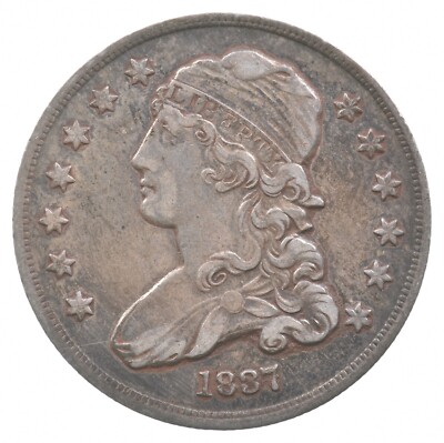 1837 Capped Bust Quarter No Motto *8865 | eBay