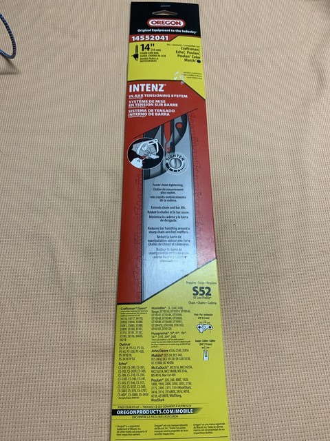 Oregon Cutting Systems 14in Intenz Bar 14S52041 for sale online | eBay