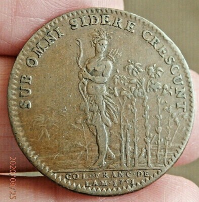 1751 FRANCO AMERICAN COLONIES AMERICAN INDIAN BETTS 385 HIGH GRADE S ...